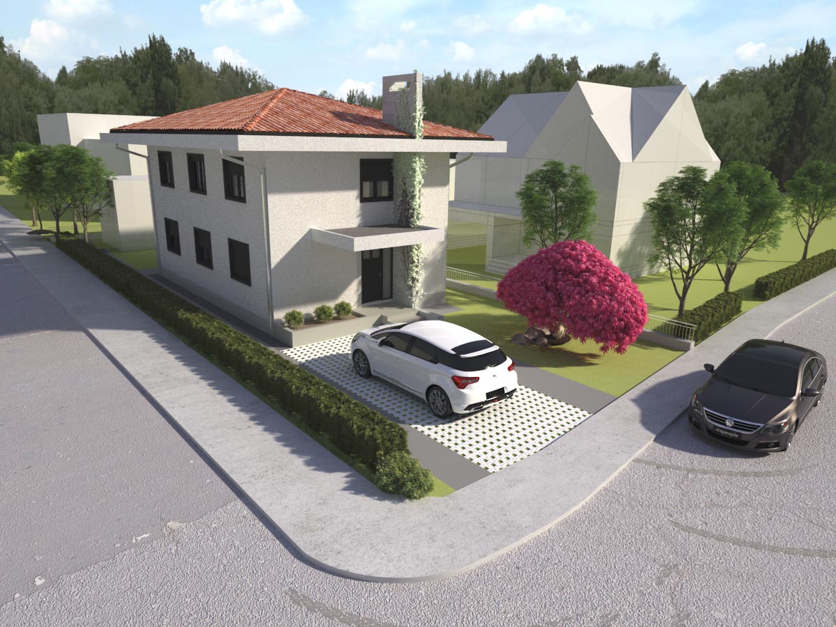 Izvođački projekat porodične kuće u Srpcu, 2016, Mali Građevinar