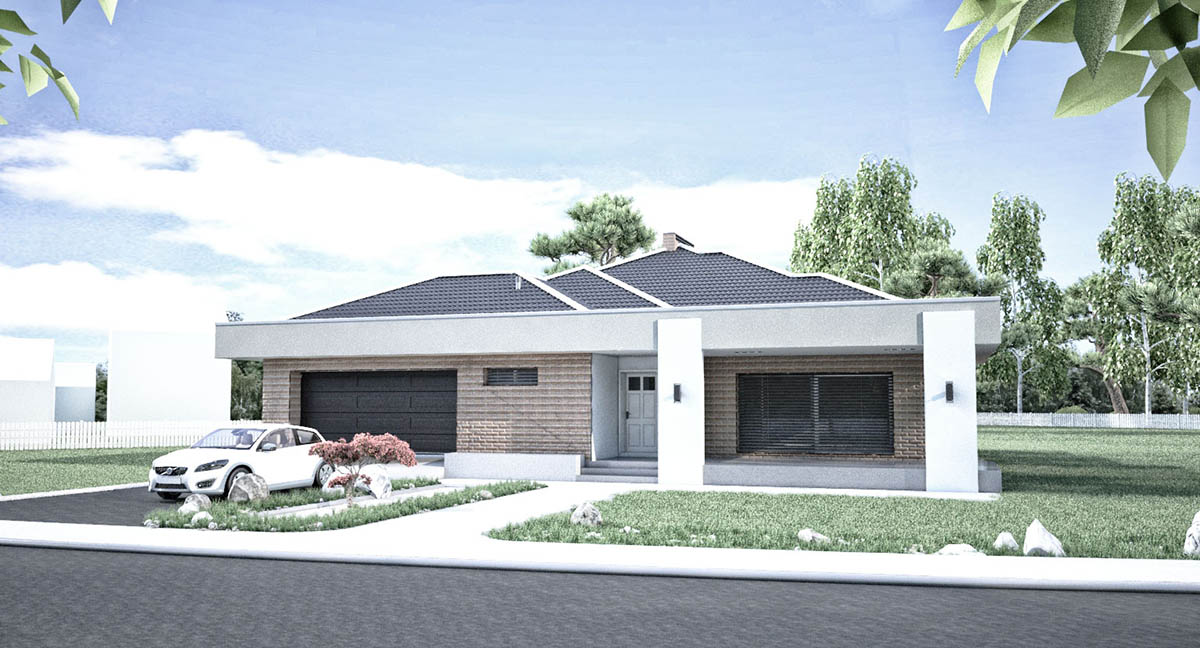 Projekat kuće u Srpcu- Moderna porodična rezidencija